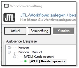 Kunde sperren - WaWi-DL, 10,00